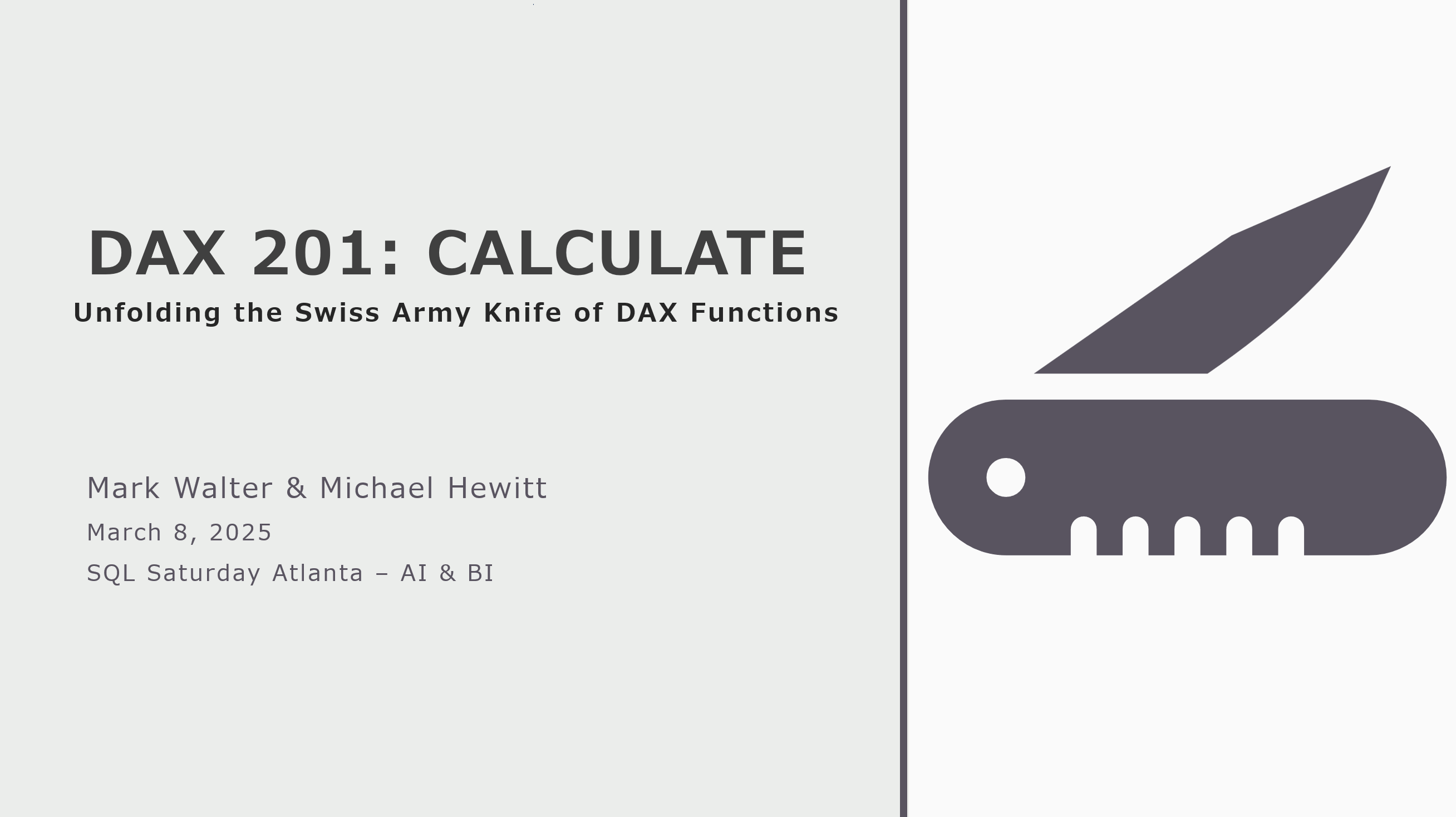 DAX101 Snip – Welcome to Story BI